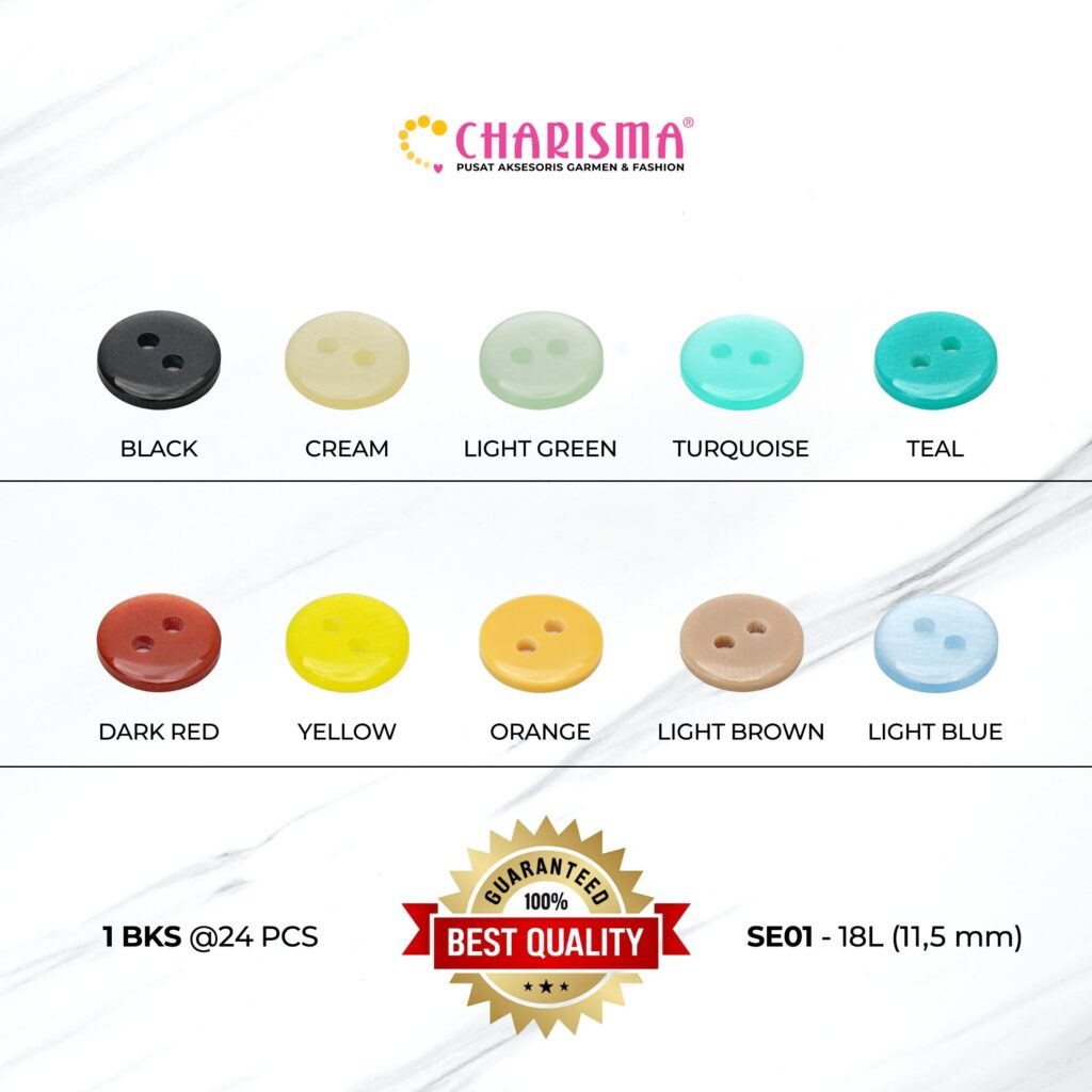 Charisma Kancing Kemeja SE01-18L - Charisma