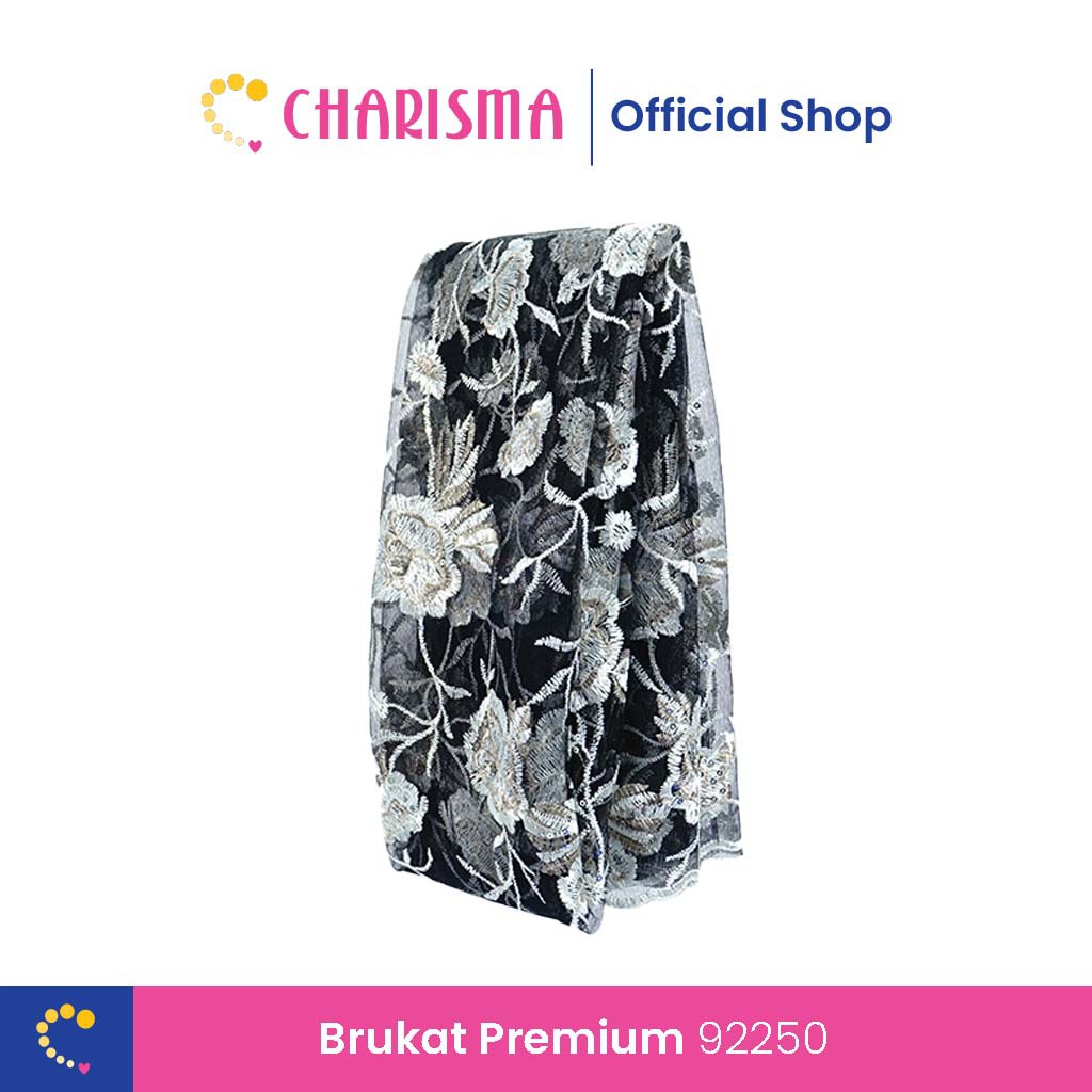 Charisma Bahan Kain Brukat Bunga Premium - 92250 - Charisma