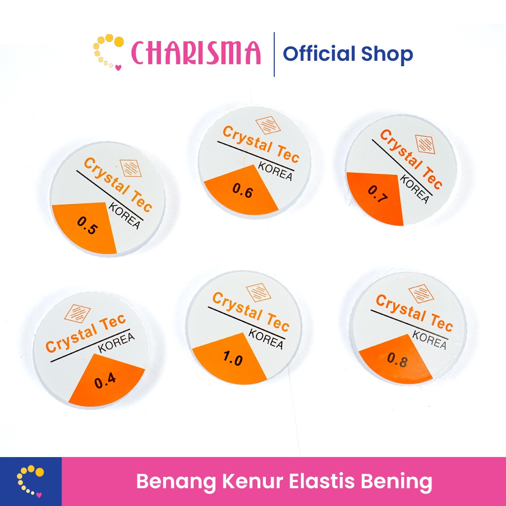 Charisma Benang Elastis Crystal Tec Bening - Charisma