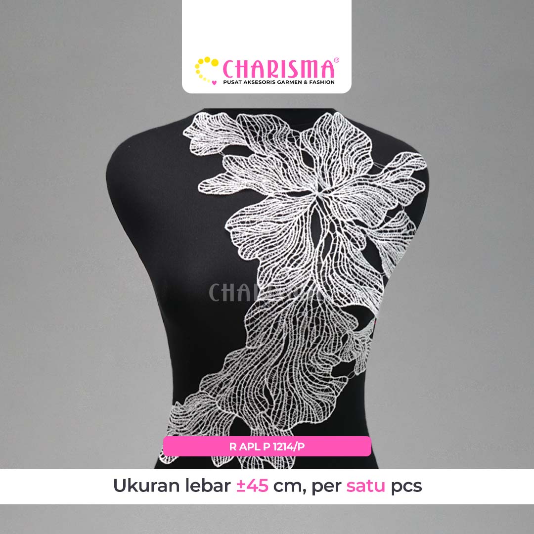 Charisma Aplikasi Renda Pakaian Baju - Aksesoris Baju Renda - Charisma