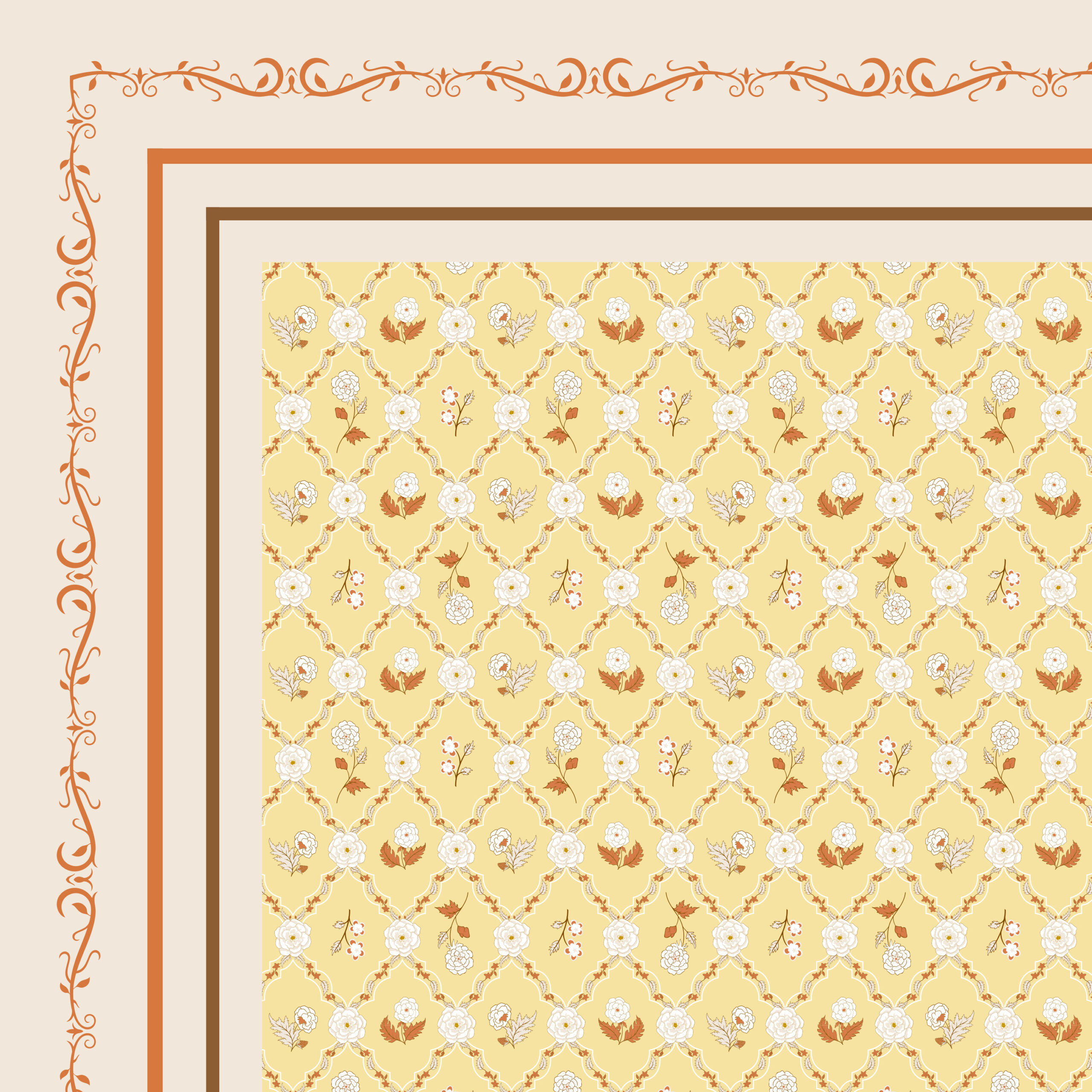 Charisma Printing Fabric Desain PRT MOTIF 235-C - Charisma